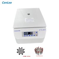 China CenLee420 Universal Low Speed Bench Top Centrifuge 4200rpm 2760xg for Blood Test Lab Clinical Research with 8x10ml Swing Rotor for sale