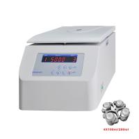 China Auto-Balance 4000rpm Stainless Steel Desktop Laboratory Centrifuge Low Speed 4390xg 4x100ml 4x250ml Swing Rotor Cell Culture for sale