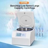 China Large Capacity 4x750ml Tabletop Laboratory Centrifuge Low Speed Cocktail Purification Machine with Swing Rotor for sale