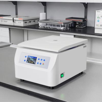 China Efficient 6000rpm 5120xg Force Benchtop Laboratory Centrifuge 12x10/15ml 6x50ml Tubes Separator for Serum Biological Samples for sale