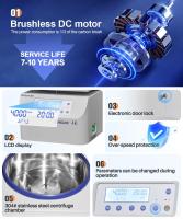 China Clinical Portable Centrifuge 18x10ml/5ml - Low Speed Blood Sample Processing for Hospitals & Clinics for sale