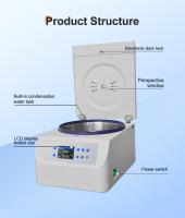 China CE Certificated 6000rpm Low Speed Centrifuge Machine 50ml 15ml 6 Placers Sample Separation for Hospital Laboratory Use for sale