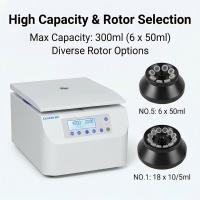 China Professional 4000 RPM Benchtop Centrifuge CenLee4K for Platelet-Rich Plasma Blood Separation Low Speed Centrifuge for Laboratory for sale