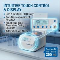 China Professional 4000 RPM Benchtop Centrifuge CenLee4K for Platelet-Rich Plasma Blood Separation Low Speed Centrifuge for Laboratory for sale
