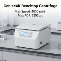 China 6 X 50ml 24 Tube CenLee4K Heavy Duty 4000rpm Lab Centrifuge with 300ml Max Capacity and Fully Steel Casing for Durability for sale