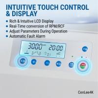 China 6 X 50ml 24 Tube CenLee4K Heavy Duty 4000rpm Lab Centrifuge with 300ml Max Capacity and Fully Steel Casing for Durability for sale