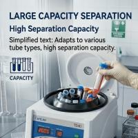 China TD4D Benchtop Clinical Centrifuge 4000 RPM with Air Cooling System for Stable Hospital Laboratory Operation for sale