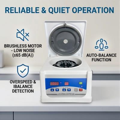 China High Quality Portable 4000 RPM Centrifuge Machine TD4D in Medical Beauty Clinics Low Speed Centrifuge for sale