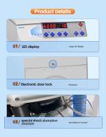 China 6000rpm Low Speed Centrifuge 12x15ml 6x50ml Angle Rotor Steel Body LCD Display for Routine Laboratory Centrifugation for sale