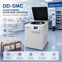 China Factory Newest Floor Standing 450ml 500ml Blood Centrifugal  6000rpm Low Speed Centrifuge 4L for Lab Blood Bank Centrifuge 5MC for sale