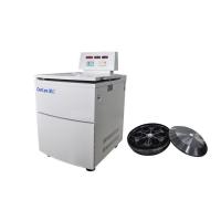 China Large High Speed Refrigerated Centrifuge 10000r/min 6x1000ml Angle Rotor with Adapters Laboratory Centrifuge Machine for sale