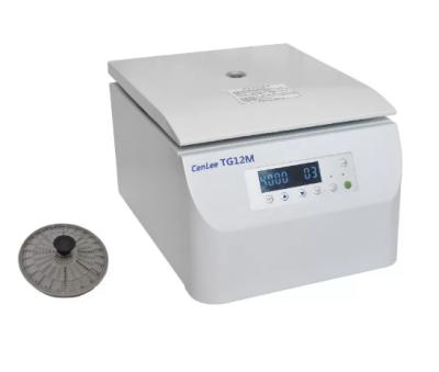 China TG-12M Bench Top High Speed 24 Capillary Tubes Micro Hematocrit Centrifuge with Reader for sale