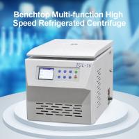 China TGL-16 Benchtop Micro Centrifuge Machine 16000rpm Angle Rotor 12/24x1.5/2ml Laboratory Micro High Speed Refrigerated Centrifuge for sale