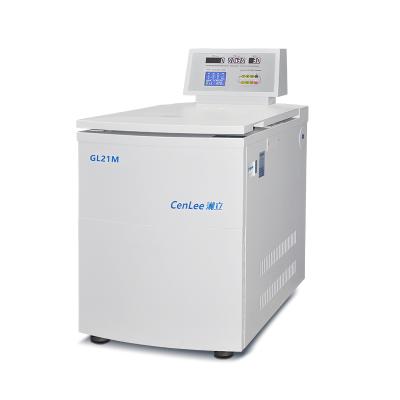 China GL21M High-Speed High-Volume Laboratory Centrifuge Continuous Flow Refrigerated Lab High-Speed Processing for sale