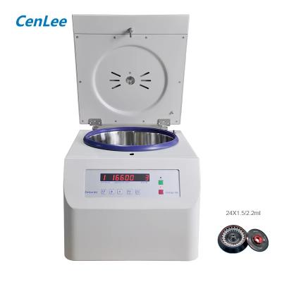 China Cenlee GR-S11-16K Intelligent 16000rpm High-Speed Brushless Motor Low Noise Tabletop Laboratory Centrifuge 21532xg LCD Display for sale