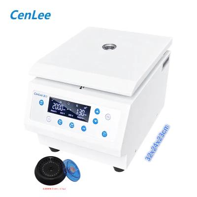 China CL-CTH-15 High Quality 16500rpm Lightweight High Speed Micro Centrifuge 24x1.5/2ml Steel Laboratory Mini Centrifuge for sale