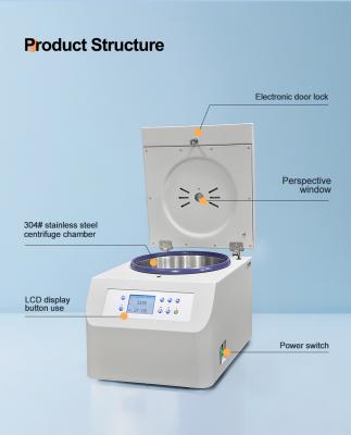 China CL-CenLee16K  LCD/LED Display 16600rpm Benchtop High Speed Centrifuge Machine 24x1.5ml Microcentrifuge for Medical Laboratory for sale