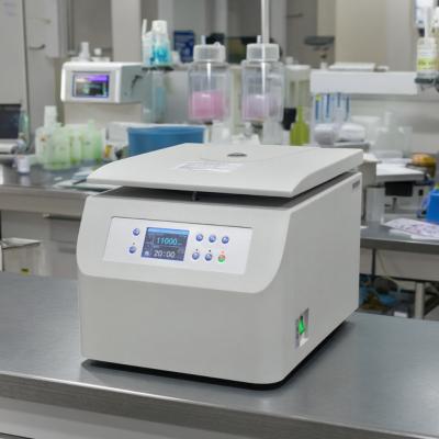 China CL-CenLee18K  LCD/LED 18500rpm 12x1.5ml Benchtop High Speed Micro Centrifuge Machine for Clinical and Medical Examination for sale
