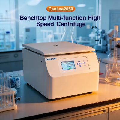 China Intelligent Microcomputer Control Benchtop Centrifuge with Real-Time Parameter Adjustment & Triple Safety Protection for Lab for sale