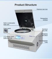 China Intelligent Microcomputer Control Benchtop Centrifuge with Real-Time Parameter Adjustment & Triple Safety Protection for Lab for sale