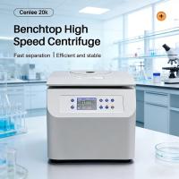 China Factory Price High Speed Benchtop Centrifuge 13000rpm 6x50ml Angle Rotor Biological Algae Research Lab with CE Certification for sale