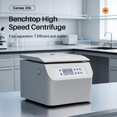 China CENLEE Factory Price Benchtop Centrifuge 100ml Capacity 13000rpm Lab Centrifuge 6x50ml Rotor for Clinical & Biological Use for sale