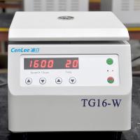 China Cenlee TG16-W Laboratory Microcentrifuge CE Standard 220V 50Hz 5A 295x225x215mm Small Footprint Brushless Motor Stainless Steel for sale