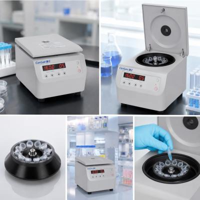 China Clinical Laboratory Micro Centrifuge TG16-W 16000rpm Digital Display Brushless Motor High RCF 17800*g Stainless Steel 24-Tube for sale