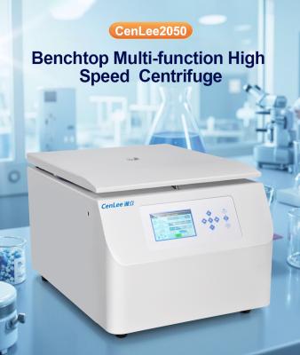 China High Speed Centrifuge 6x100ml Angle Rotor 20500rpm Laboratory Centrifuge 4x750ml Swing Rotor for Microbial Cell Precipitation for sale
