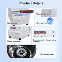China High Speed TG16-W Centrifuge 16000rpm Brushless Motor 12x1.5/2.2ml Angle Rotor for Molecular Biology Lab for sale
