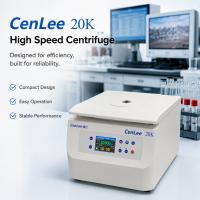 China Cenlee20K Benchtop High Speed Centrifuge Machine 20000rpm Fixed Angle Rotor LED LCD Display Lab Equipment for sale