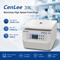China Cenlee20K Benchtop High Speed Centrifuge Machine 20000rpm Fixed Angle Rotor LED LCD Display Lab Equipment for sale