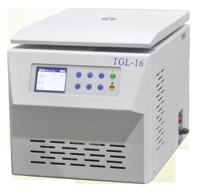 China CenLee TGL-16 Portable Benchtop 16000rpm Refrigerated Centrifuge High Speed Machine 90ml Fixed Angle Rotor Laboratory for sale