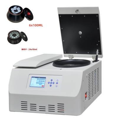China CenLee20R Low Price Refrigerated Centrifuge 20500rpm 6x100ml LCD Display 40 Modes Benchtop High Speed Laboratory Centrifuge for sale