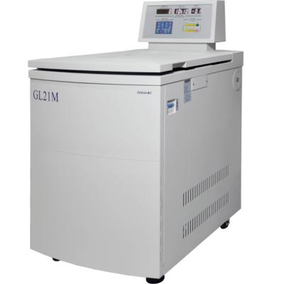 China GL-21M Refrigerated Centrifuge 21000rpm 6x500ml High Speed Centrifuge Large Capacity Foor Standing Centrifuge Laboratory Machine for sale