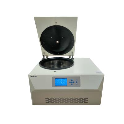 China Laboratory Centrifuge Machine CTL535R Low Speed Refrigerated Centrifuge 4x750ml Swing Rotor 5350rpm Large Capacity Centrifuga for sale