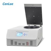 China CenLee 18C Benchtop High Speed Refrigerated Centrifuge Laboratory Centrifuge Machine 4x250ml with Adapter Horizontal Centrifuge for sale