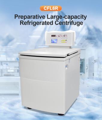 China Factory Direct Floor Standing 450ml Blood Bag 6000rpm Refrigerated Centrifuge Blood Bank Centrifuge Plasma Separation Laboratory for sale