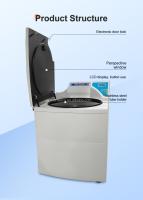 China Factory Blood Bank Floor Standing Refrigerated Centrifuge for 450ml Blood Bag Large Capacity Cooling Centrifuge with Swing Rotor for sale