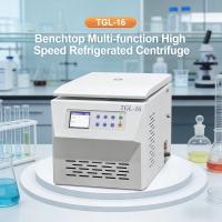 China Portable High Speed Refrigerated Centrifuge 16000rpm 90ml Fixed Angle Rotor Benchtop Lab for sale