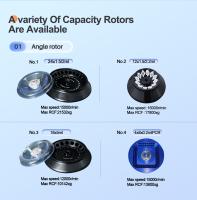 China Portable High Speed Refrigerated Centrifuge 16000rpm 90ml Fixed Angle Rotor Benchtop Lab for sale