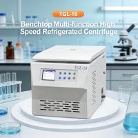 China Refrigerated Benchtop Centrifuge 16000rpm High Speed with 90ml Fixed Angle Rotor for Lab for sale