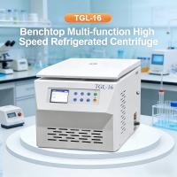 China CenLee TGL-16 16000rpm High Speed Centrifuge Refrigerated Benchtop 90ml Fixed Angle Rotor Portable Lab for sale