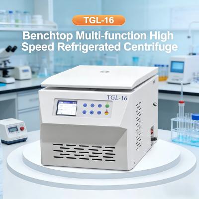 China CenLee TGL-16 16000rpm High Speed Centrifuge Refrigerated Benchtop 90ml Fixed Angle Rotor Portable Lab for sale