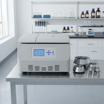 China CenLee16R Benchtop Automatic Refrigerated High Speed Centrifuge 16600rpm 21532xg 600ml 6x100ml LCD Touch Display 10 Programs for sale