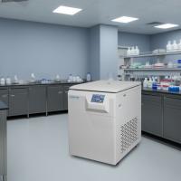 China 4x1000ml Swing Rotor Floor Standing Centrifuge Vertical Large Capacity for Bacterial Spores Purification Laboratory Use for sale