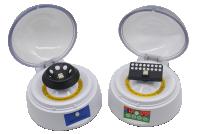China CENLEE Mini 4000 RPM Lab Benchtop Centrifuge with Two Rotors 8*1.5/2.0ml 0.2x32 PCR Stripes 1000 RCF Stainless Steel for sale