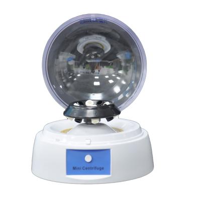 China Mini 7000RPM Lab Benchtop Centrifuge 2700g RCF Dual Rotor 8*1.5/2.0ml 0.2x32 PCR Stripes Low Speed Model for sale