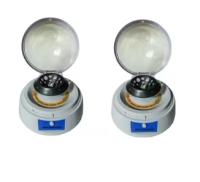 China Mini 7000RPM Lab Benchtop Centrifuge 2700g RCF Dual Rotor 8*1.5/2.0ml 0.2x32 PCR Stripes Low Speed Model for sale