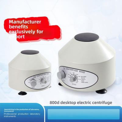 China Factory Supports 800D Portable 4000rpm 6x10ml Angle Rotor Mini Centrifuge Laboratory Separation Equipment for sale